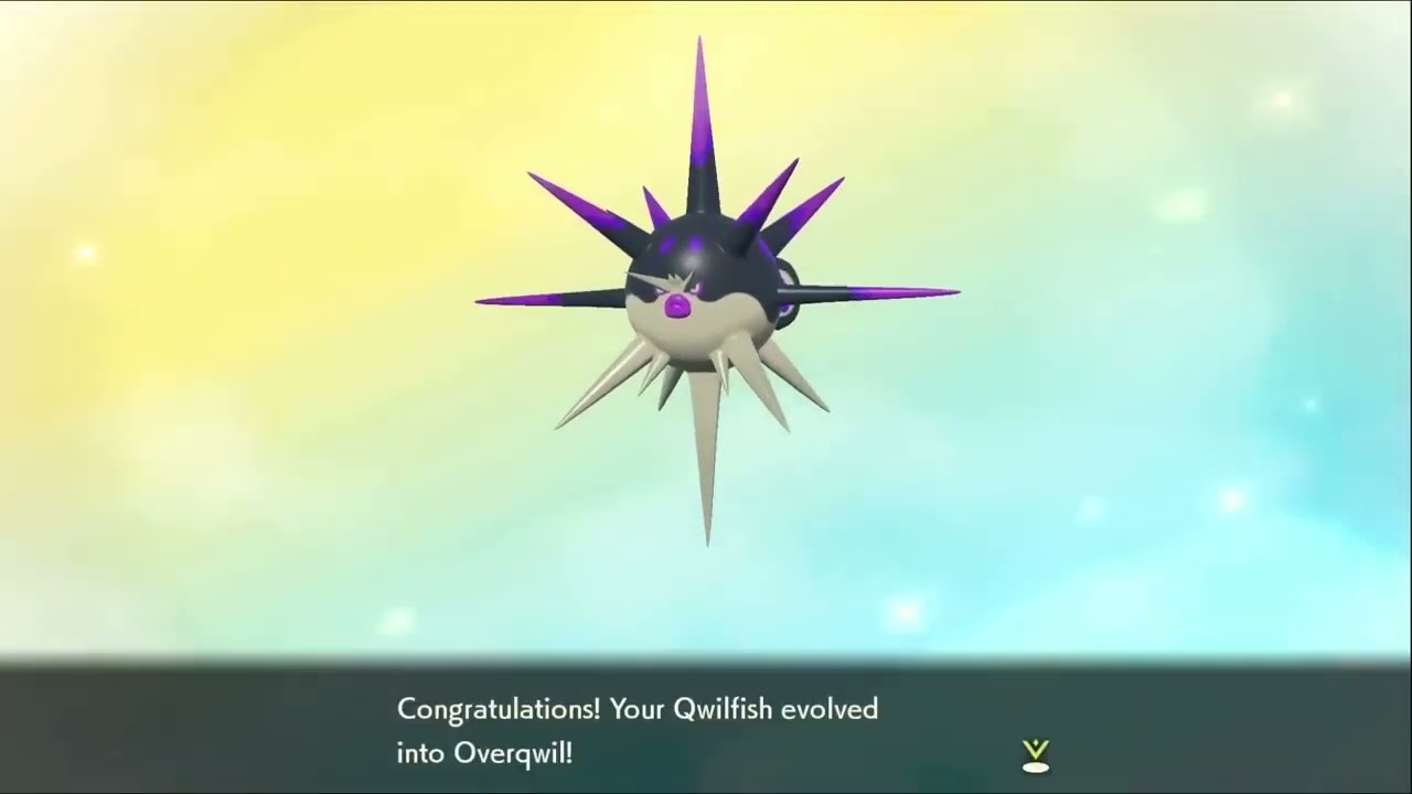 How to evolve Qwilfish - pokémon Legends Arceus - YouTube