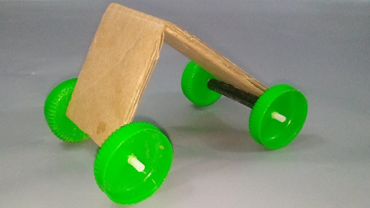 How To Make Cardboard Car Easy | 4 Wheels Cardboard Cars 2024 Model ...