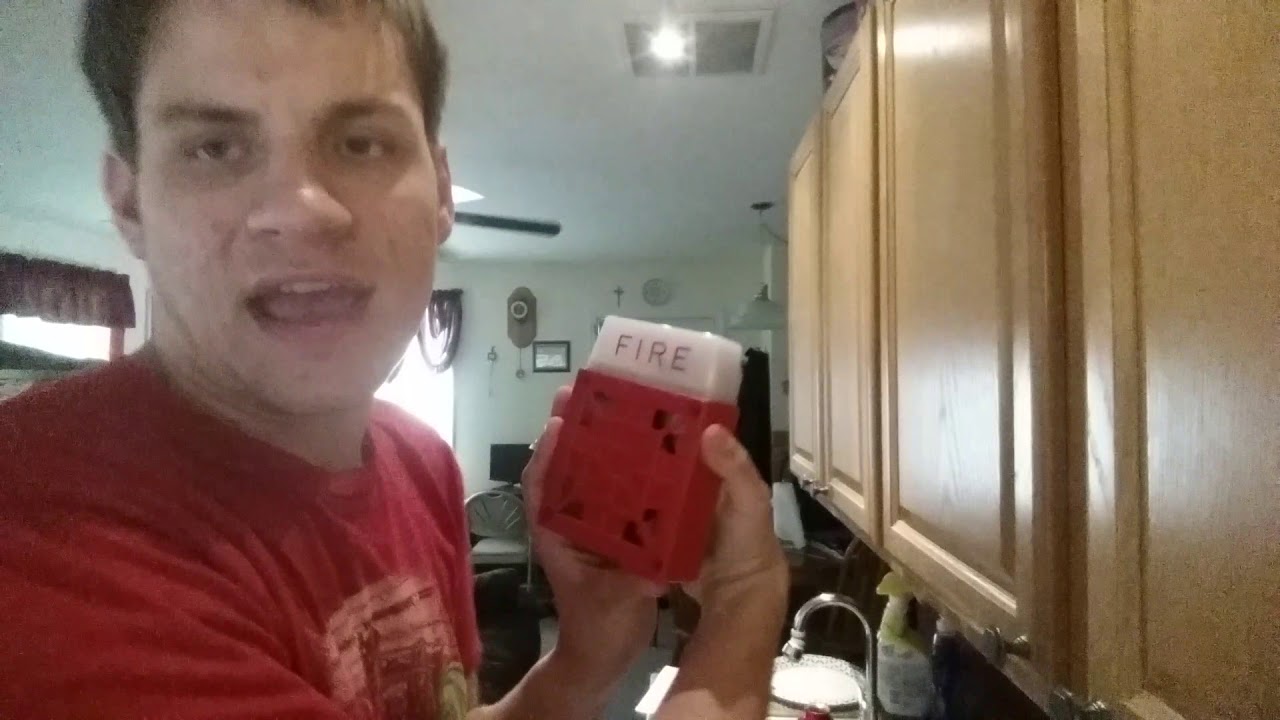 Unboxing A brand new Wheelock 7002t-24 horn strobe - YouTube