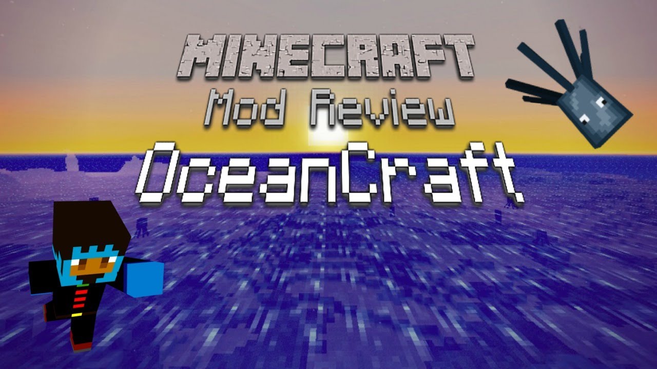 Minecraft Mod Review - OceanCraft - YouTube