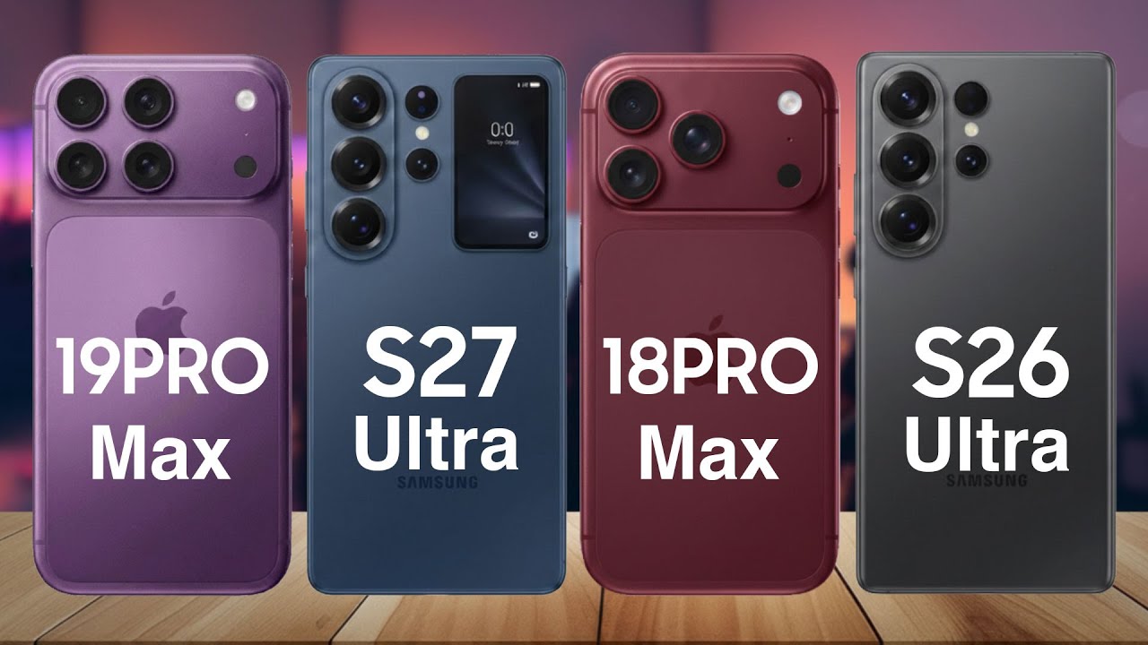 Next-Gen Flagship Battle – iPhone 19 Pro Max vs Galaxy S27 Ultra - YouTube