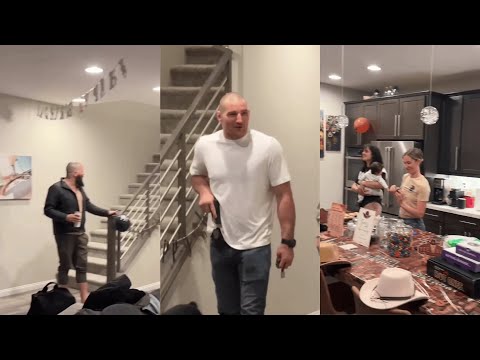 Sean Strickland Pulls Gun on Family During Surprise Birthday Party 😂