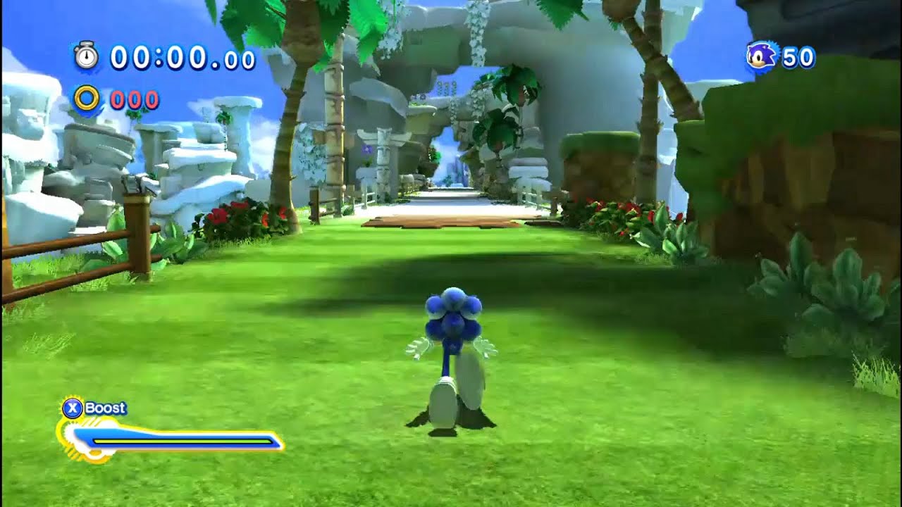 Sonic Generations Hub World effect - YouTube