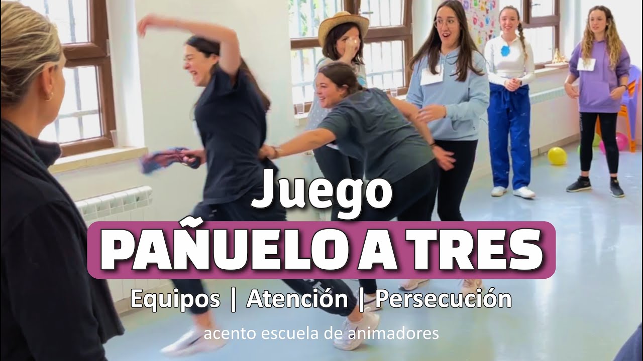 Juego 𝑷𝑨Ñ𝑼𝑬𝑳𝑶 𝑨 𝑻𝑹𝑬𝑺. Equipos | Carreras y persecución | Atención ...