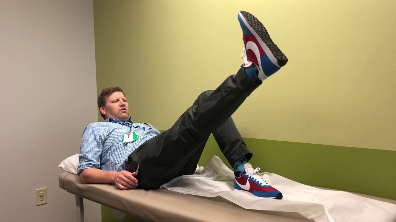 Post Operative Knee Exercises Youtube