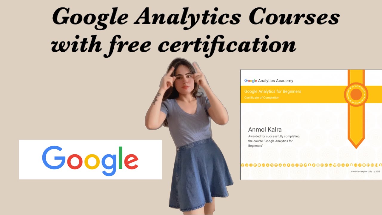 Google Analytics free Courses with Certifications | Get certified by ...