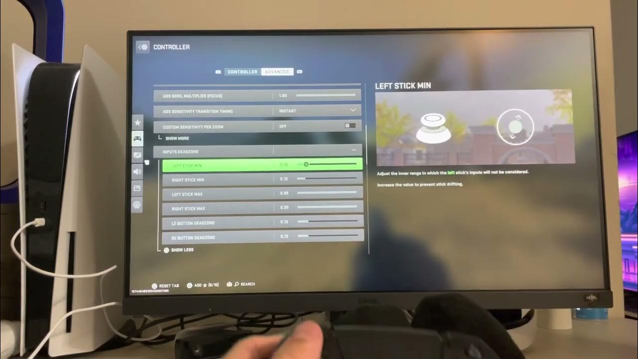 Warzone 2: Best Left & Right Stick Min/Max Input Deadzone Settings! - YouTube