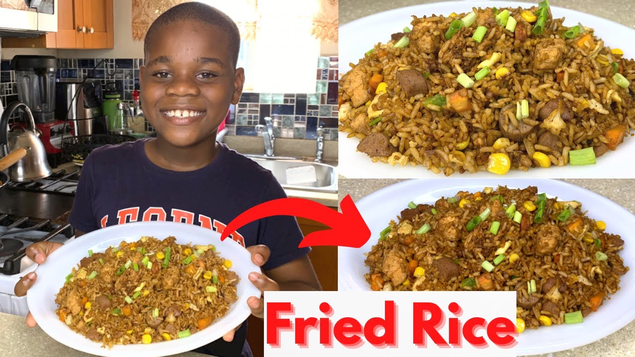 Super Easy And Delicious Loaded Fried Rice| Jamaican Style| Vals ...