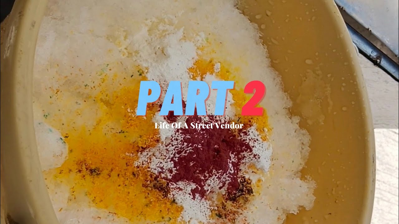 PART 2/Life Of A Street Vendor/How They Make Ice Scramble - YouTube