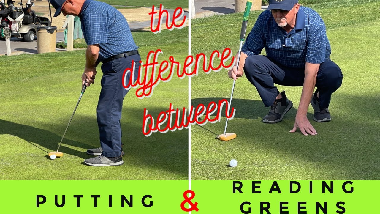 The Difference in Putting & Reading Greens - YouTube