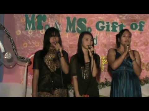 On Stage performance with Janell Ann,Shiella and Joanna Mae - YouTube