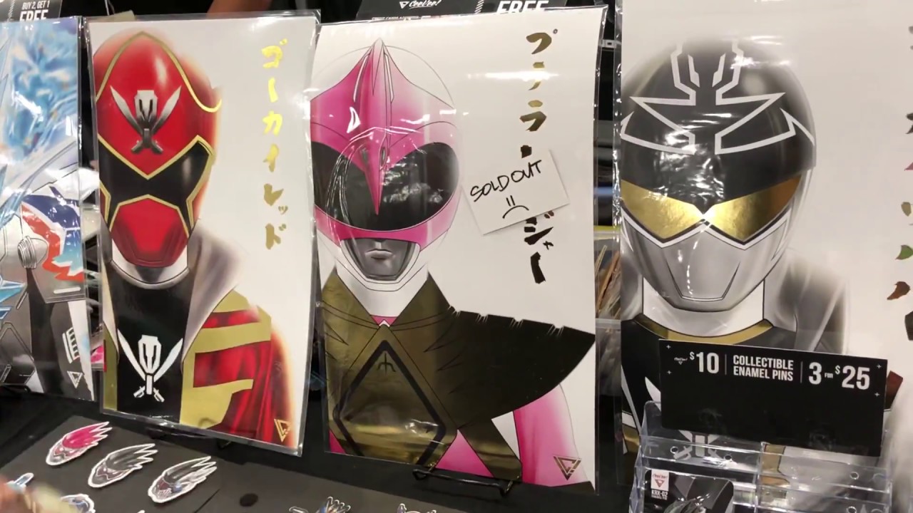 Power Rangers Morphicon art zone - YouTube