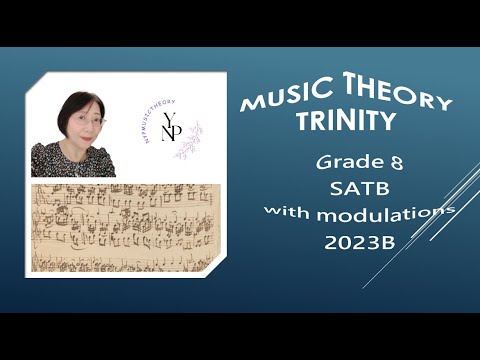 Harmonization of a chorale in SATB style | Trinity grade 8 music theory ...