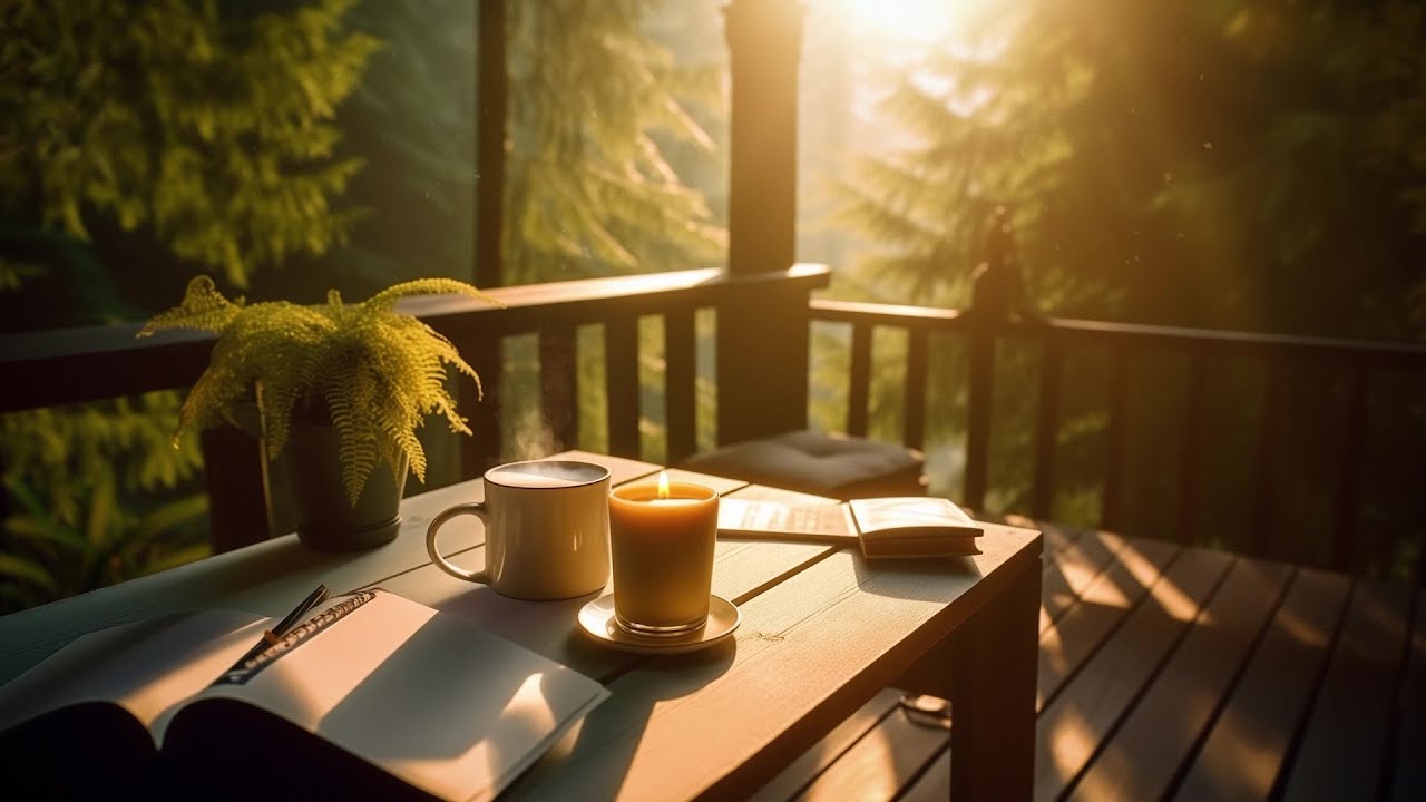 Elevated Tranquility: Morning Serenity in the Treehouse - YouTube