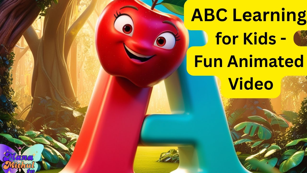 Mana and Mithul TV: ABC Learning for Kids | A-Z Fruits & Vegetables ...