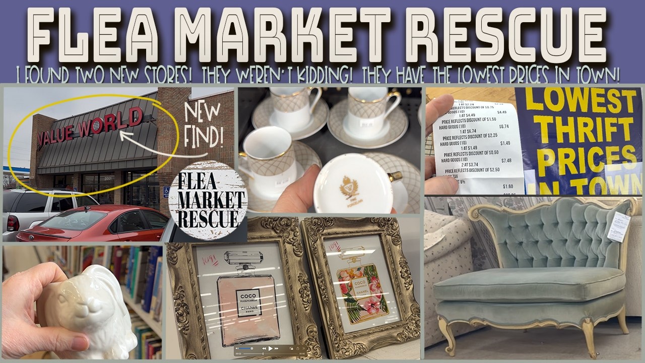 SHOP TWO NEW THRIFT STORES WITH SUPER LOW PRICES! THRIFTED HOME DECOR ...