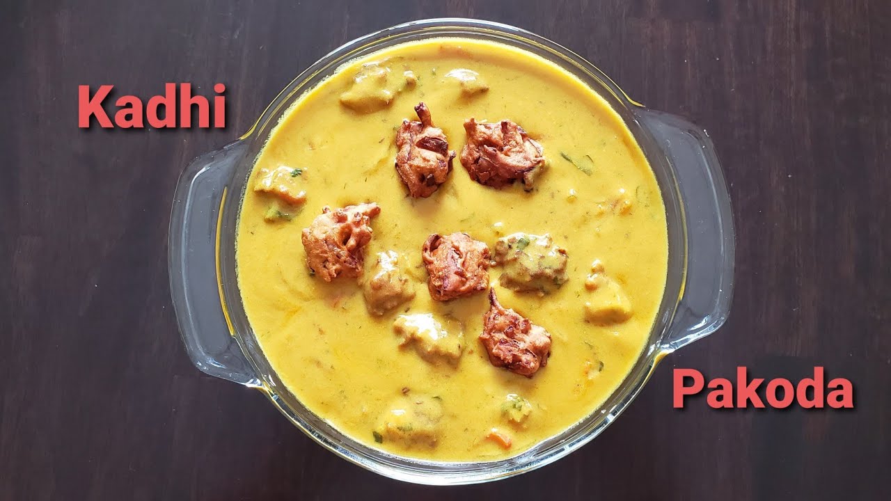 पंजाबी कढ़ी पकौड़ा घर पर कैसे बनाये /Punjabi Kadhi Pakoda Easy Recipe # ...