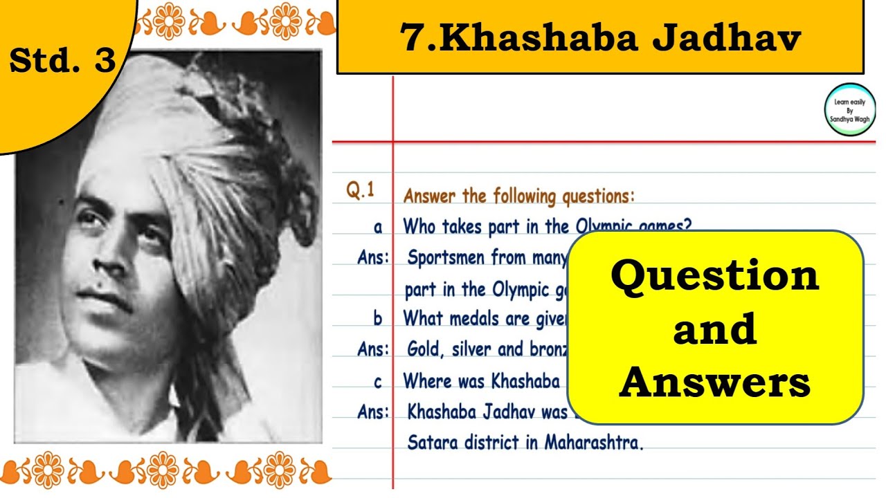 Khashaba Jadhav Std 3 Question Answer English Balbharati YouTube khashaba-jadhav-std-3-question-answer-english-balbharati-youtube
