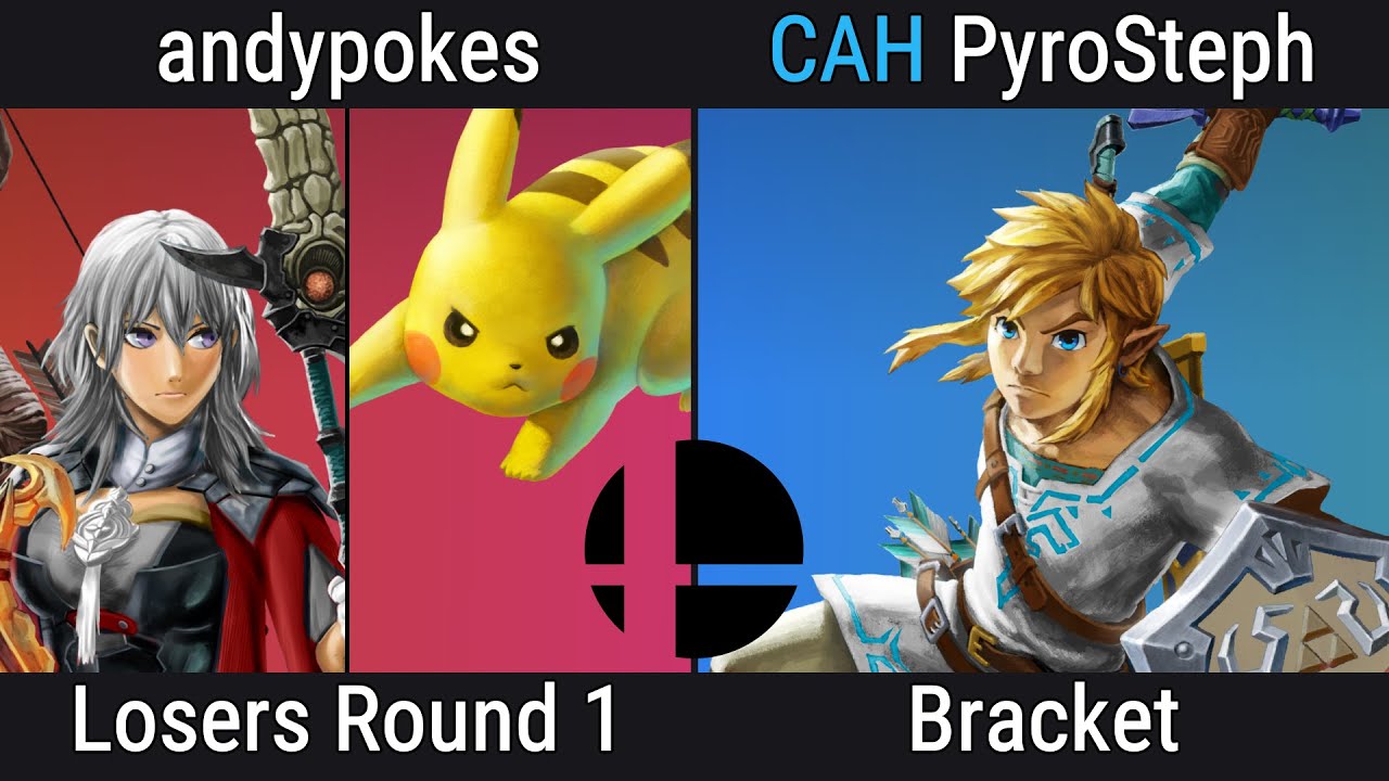 MMRL | andypokes (Pikachu, Byleth) vs. PyroSteph (Link) | Losers Round ...
