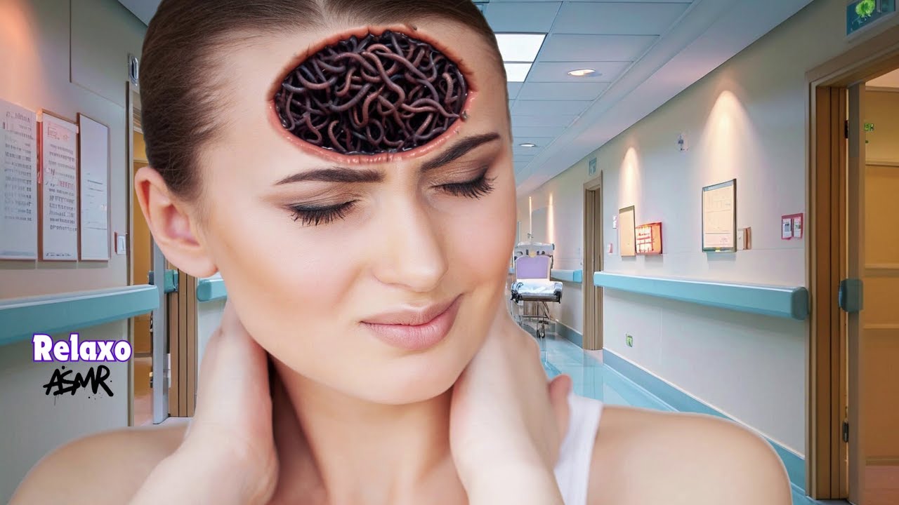 ASMR Magic Animation: Transforming a Bug-Infested Forehead into a Clean ...