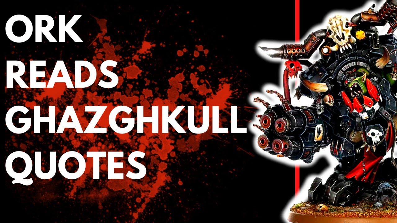 Warhammer Ork Quotes