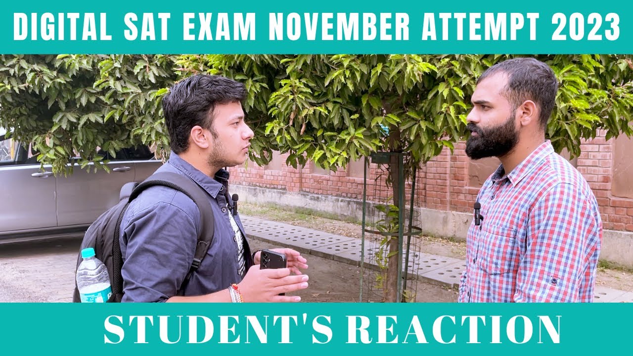 Digital SAT November Attempt || Exam Reaction FT. Students || Digital ...
