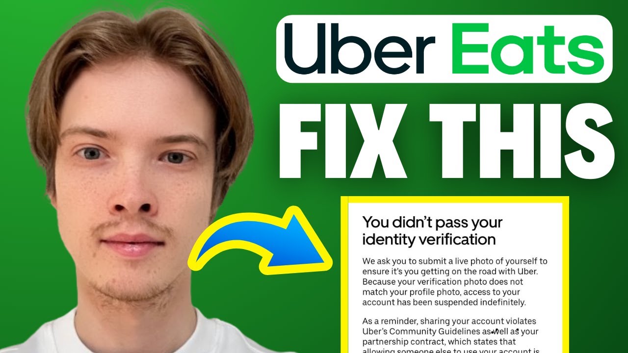 How To Fix Uber Eats ID Verification (2025) - YouTube