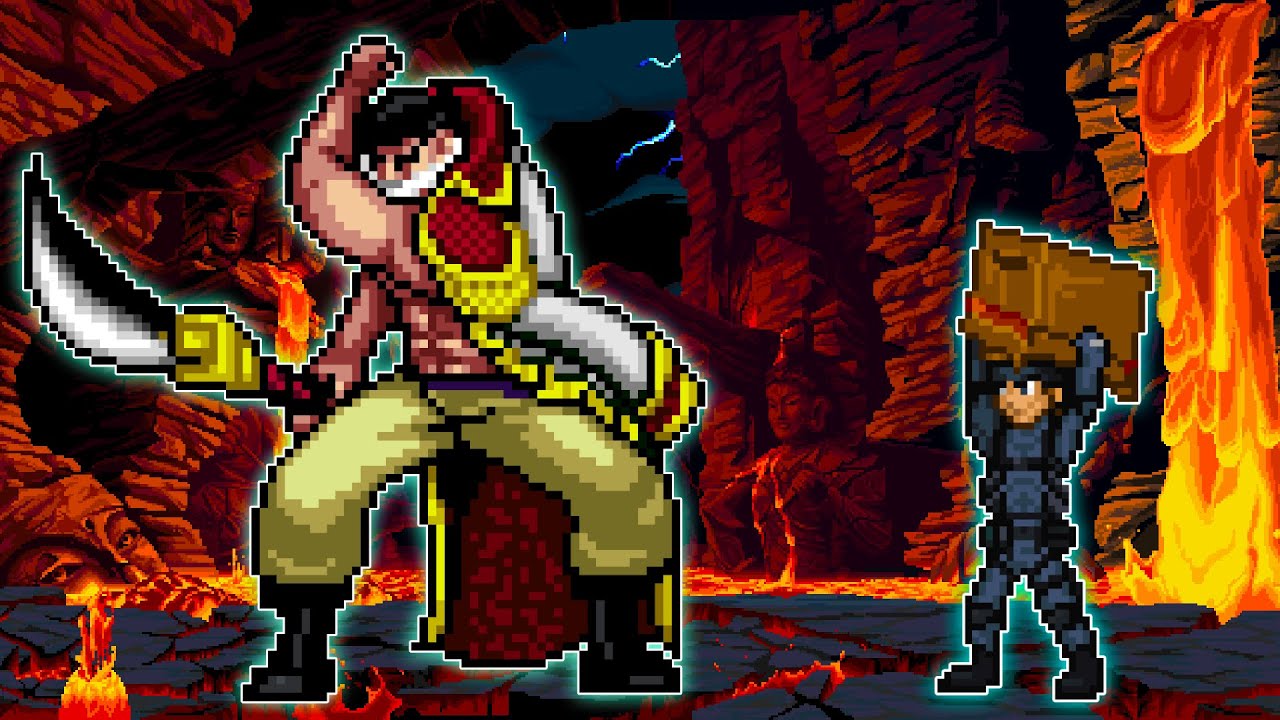 SOLID SNAKE OP VS MONSTER WHITEBEARD V.2 OP IN JUMP FORCE MUGEN - YouTube