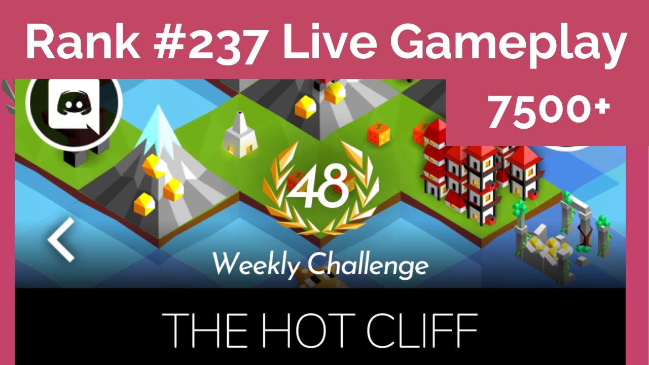 Polytopia Weekly Challenge #48 – “The Hot Cliff” | Rank 237 LIVE ...