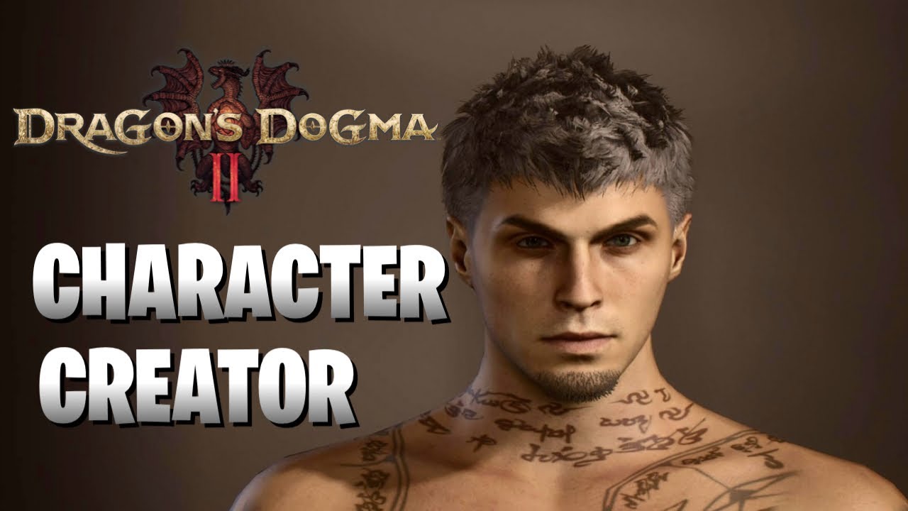 DRAGON'S DOGMA 2 CHARACTER CREATION MALE VERSION - YouTube