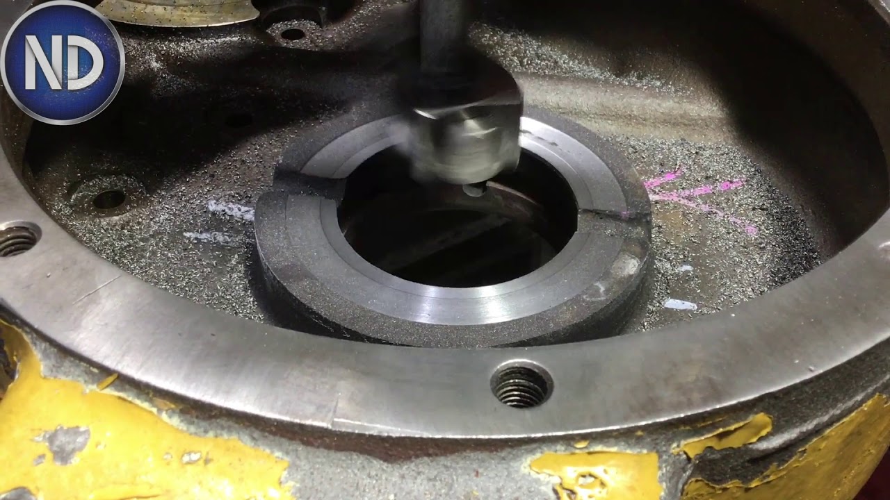 Boring a Cylinder - YouTube