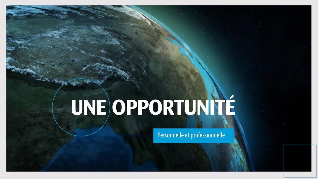 Une opportunité d'évolution (personnelle et professionnelle) - YouTube