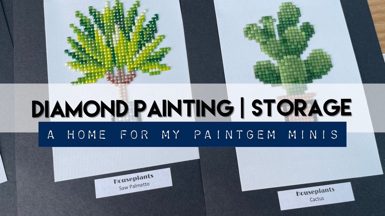 Diamond Painting Storage | Display Books for PaintGem Mini Paintings ...