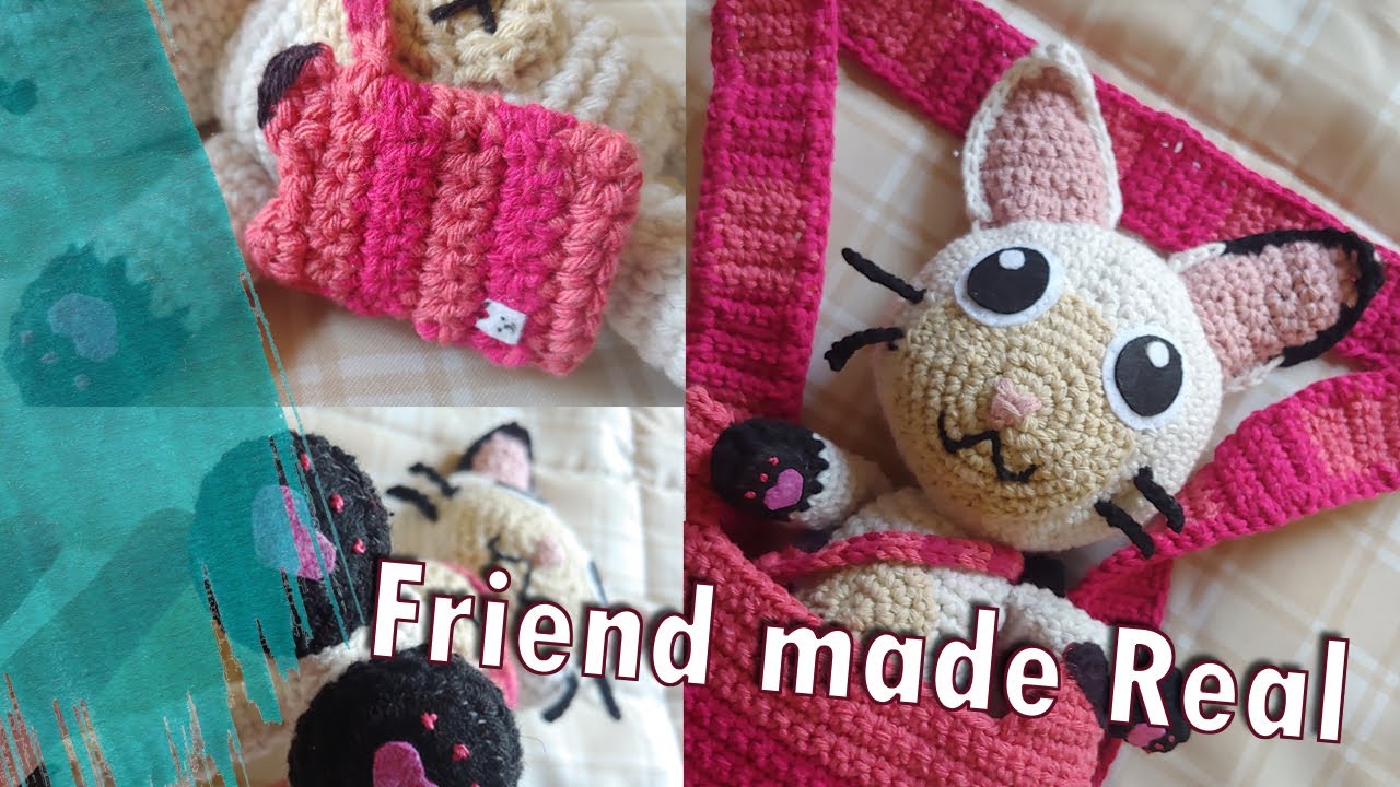 Making a "real" friend for Christmas - Pandy Paws Crochet Project - YouTube