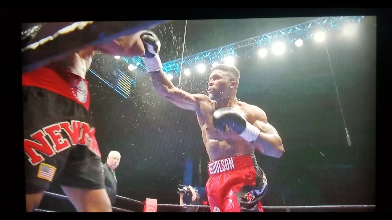 Deon Nicholson vs Earl Newman Fight: Nicholson Dominates And Cruises To ...