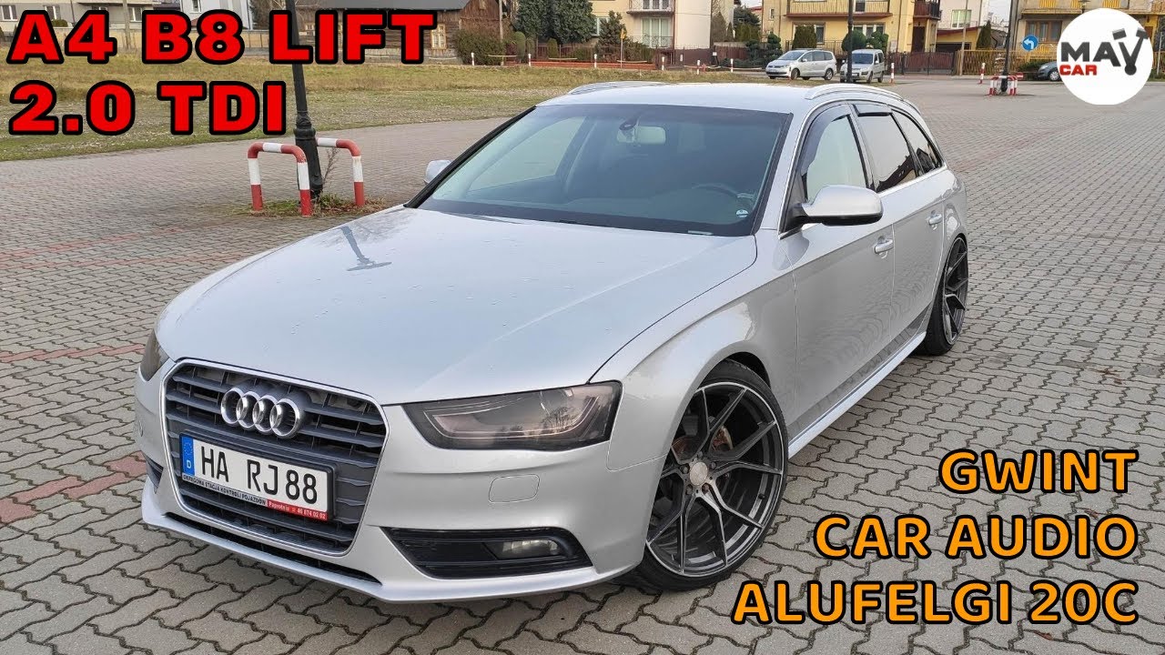 Audi A4 B8 Lift Alufelgi 20C rims Gwint - YouTube