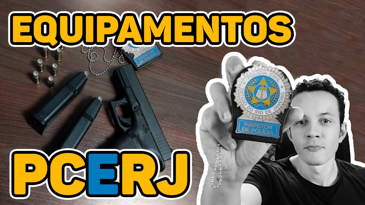 Equipamentos que o Policial Civil RJ recebe? PCERJ - YouTube