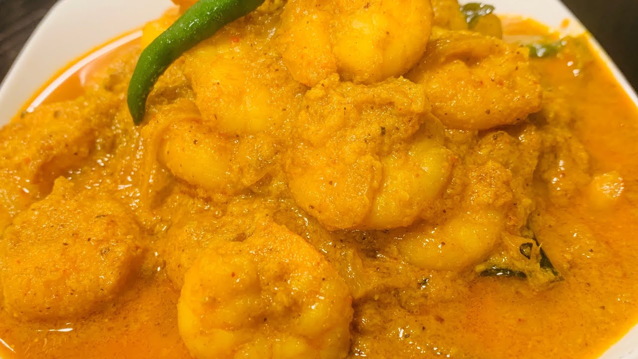 Malabar prawn curry|Easy making of prawn curry recipe - YouTube