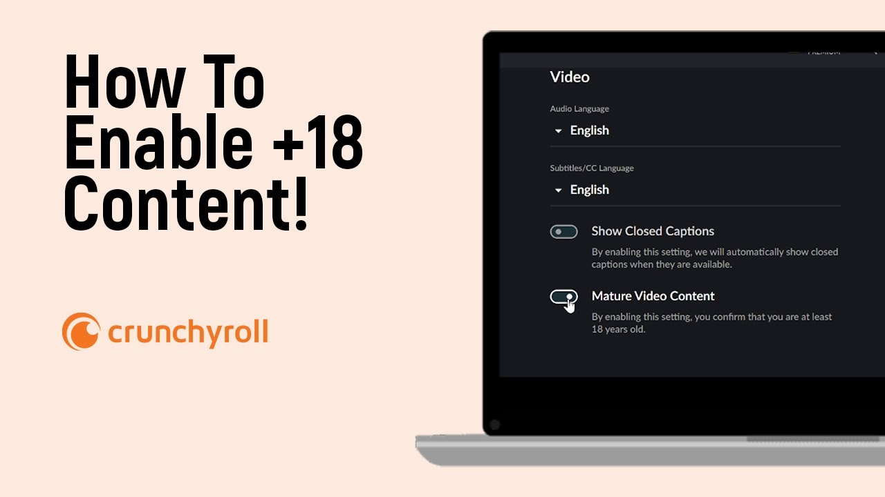 How to Enable +18 Content on CrunchyRoll [easy] - YouTube