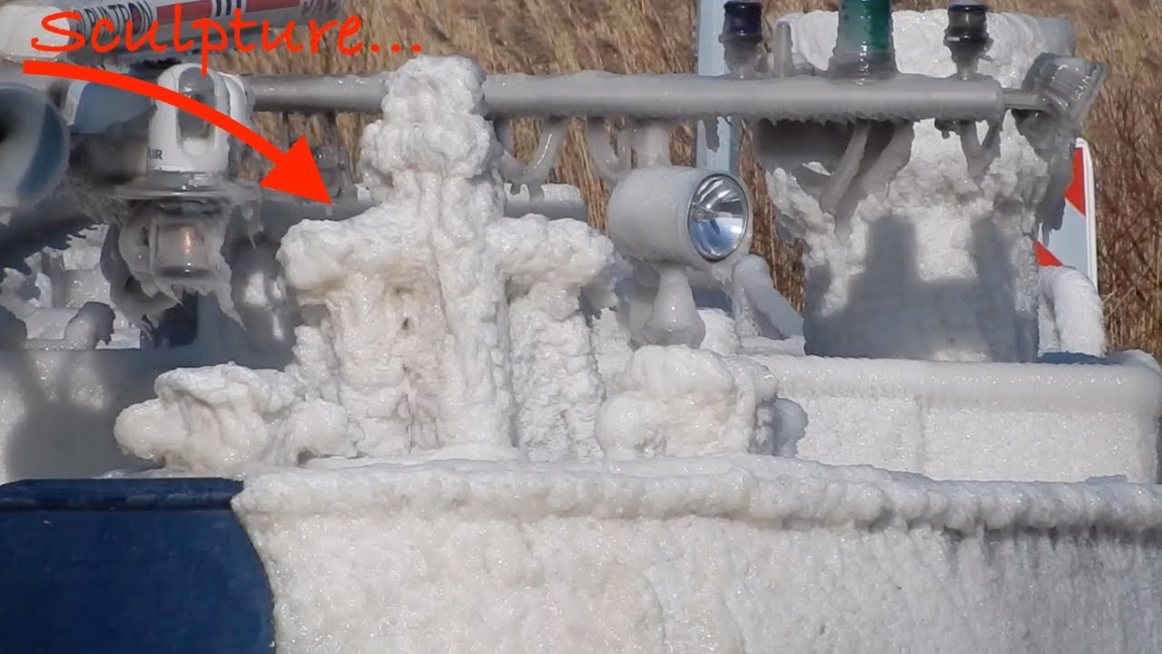 🥶 Winter Van 2018 versus 2025 Met Verschillende Schepen En 1 IJsbreker ...