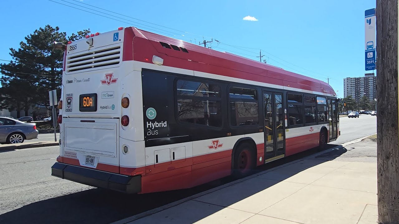 TTC Bus Route 60 from Finch to Steeles - YouTube