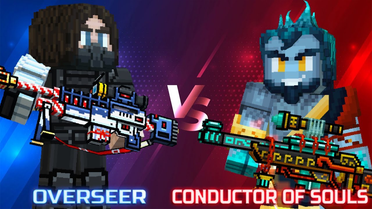 Pixel Gun 3D - Sniper Tournament (Overseer VS Conductor of Souls) - YouTube