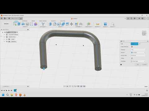 AutoDesk Fusion 360 & CFD - Water Pipe Creation & Flow Simulation/Pressure Analysis