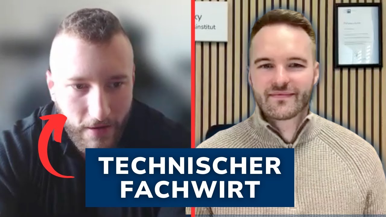 So hat es Tobias zum technischen Fachwirt geschafft! Patrick Grabowsky ...