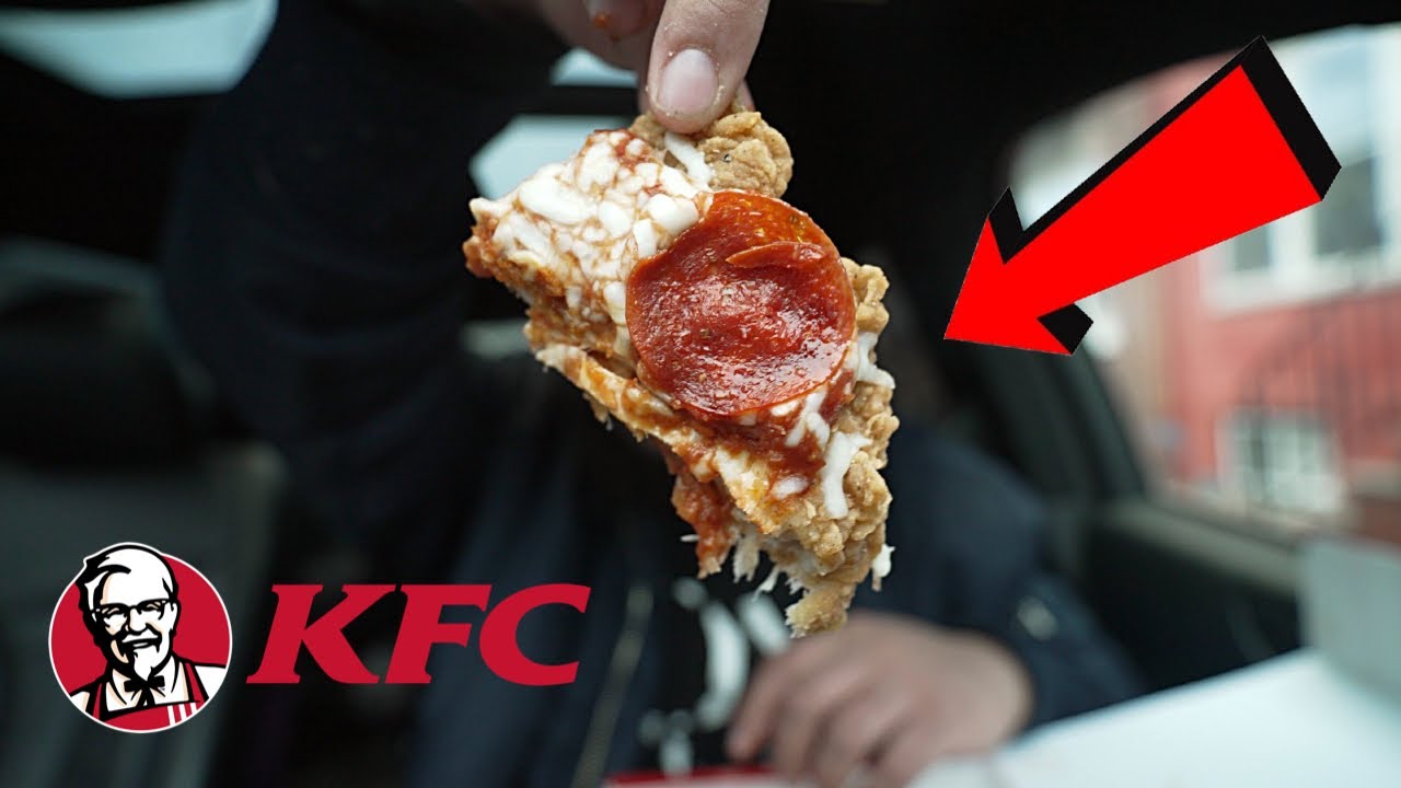 The KFC CHIZZA : Why Are people afraid to try this??? - YouTube