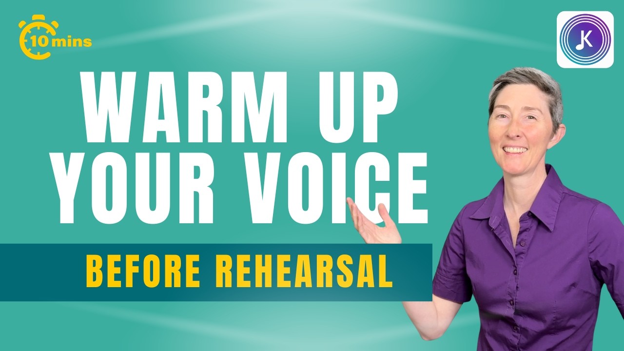 Ten Minute Vocal Warmup - Warm up your singing voice before rehearsal ...