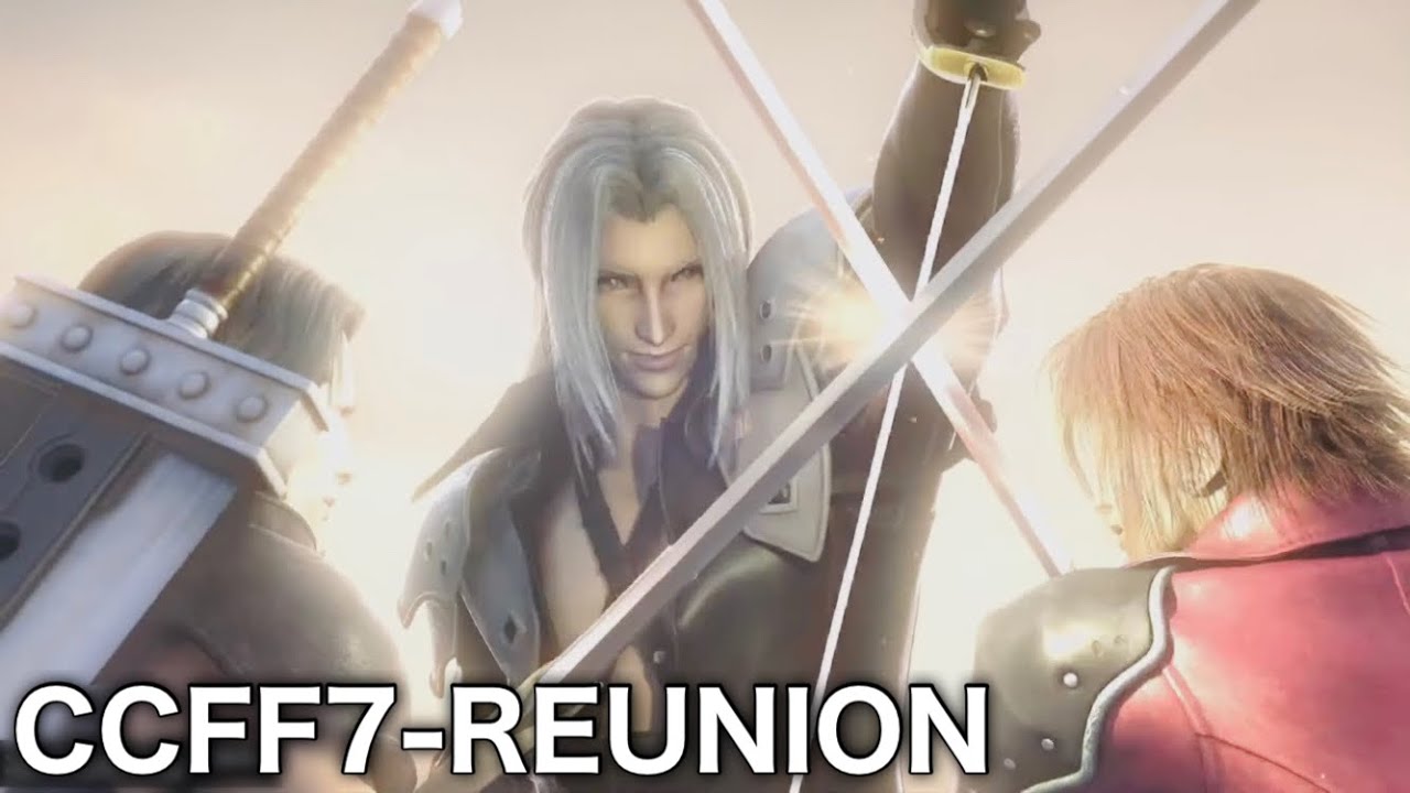 4】セフィロス VS ジェネシス・アンジール【CCFF7-REUNION】クライシスコアFF7リユニオン プレイ動画 - YouTube