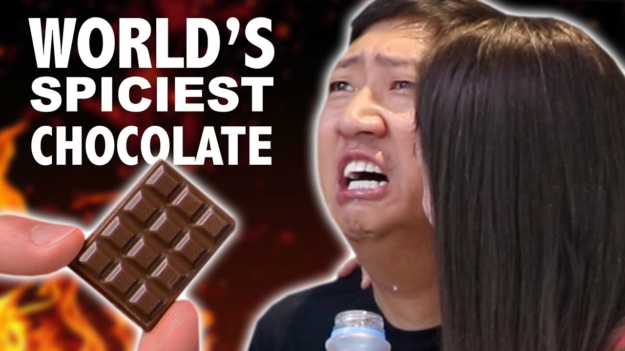 THE WORLD'S SPICIEST CHOCOLATE CHALLENGE - YouTube