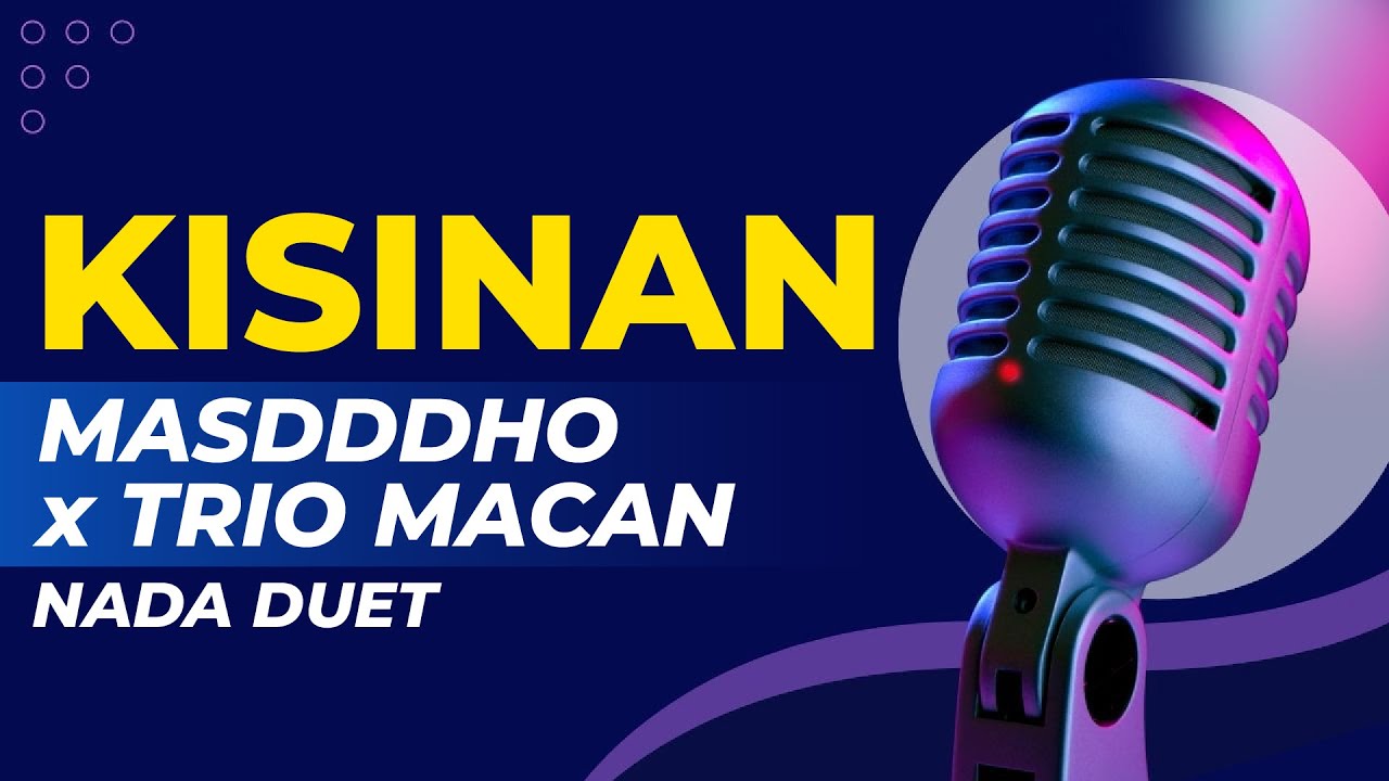 Kisinan - Karaoke Versi Masdddho X Trio Macan Nada Duet - YouTube