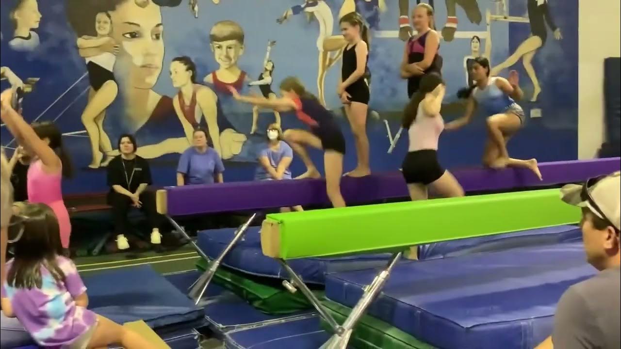 Mini-Olympics At Docksiders Gymnastics | The Danza Family - YouTube